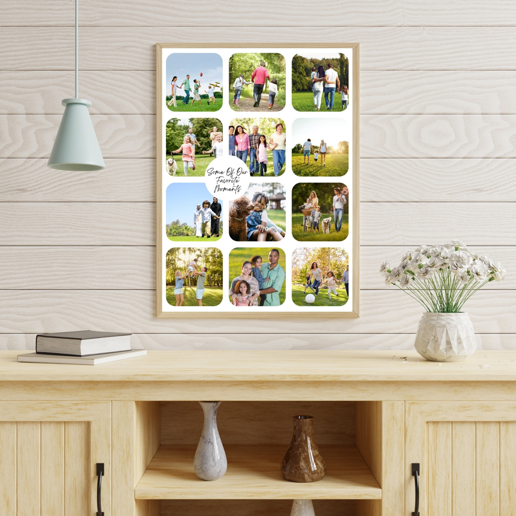 Custom Family Collage, Family Wall Art, Family, Print, Framed Print ...