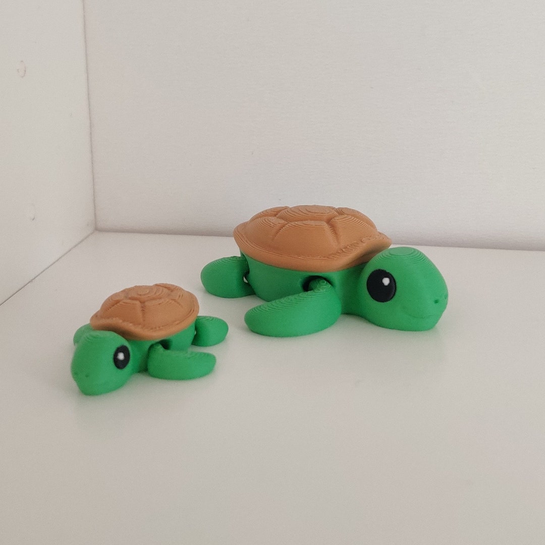 Articulating Turtle Toy - Etsy