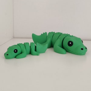 Articulating Alligator Toy - Etsy