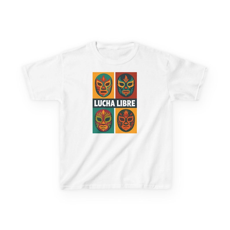 Mucha Lucha Shirt Kids, Lucha Libre Toddler Tshirt, Mexican Wrestling ...