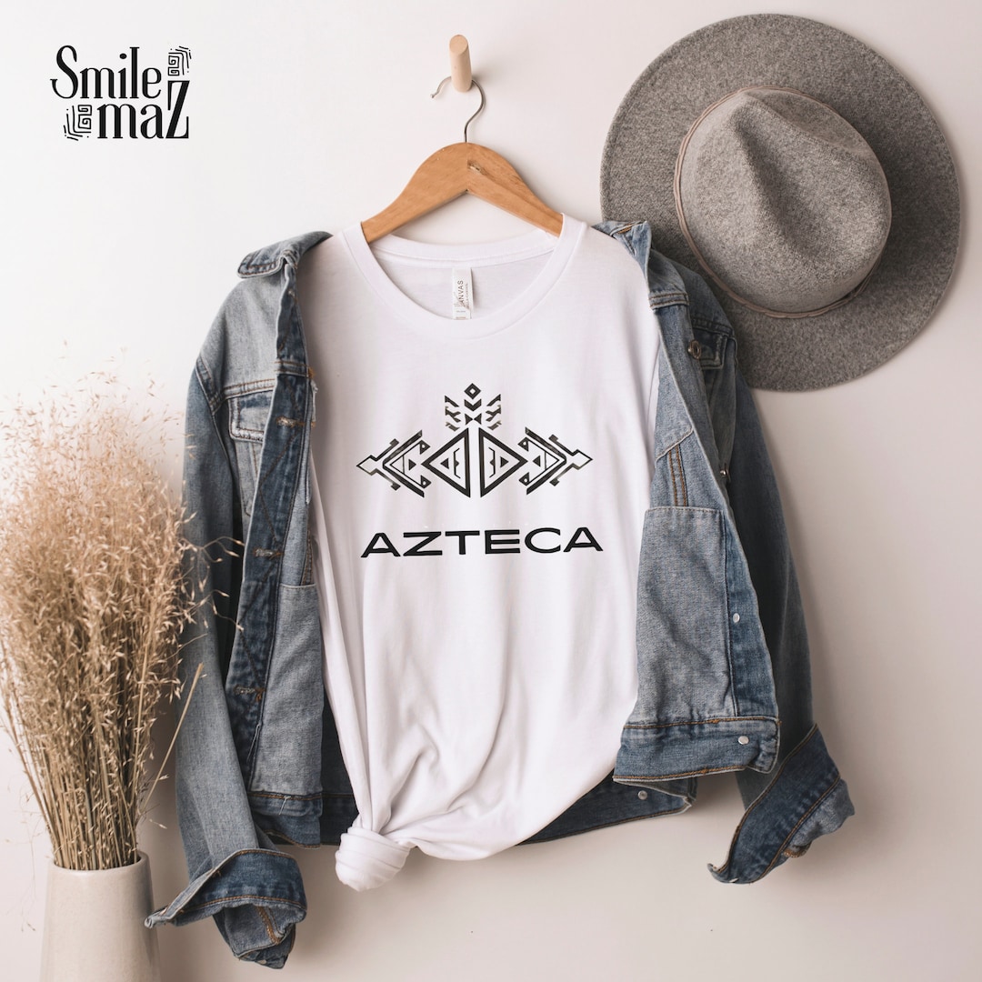 Azteca Aztec Shirt Mexican Shirt / Camiseta Para Hombre Latino - Etsy ...