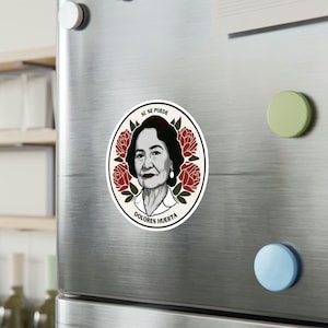 Dolores Huerta Stickers | Si Se Puede Latino Stickers | Farmworkers of ...