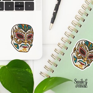Luchador Sticker El Luchador | High Quality Water Resistant Sticker ...