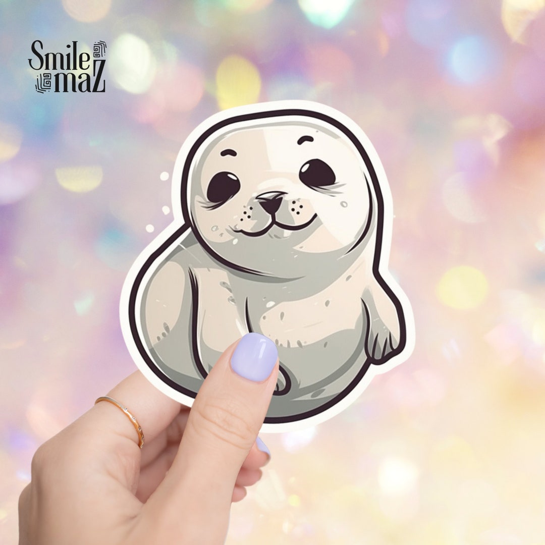 Sea Lion Sticker | High Quality Waterproof Sticker | Sea Creatures ...