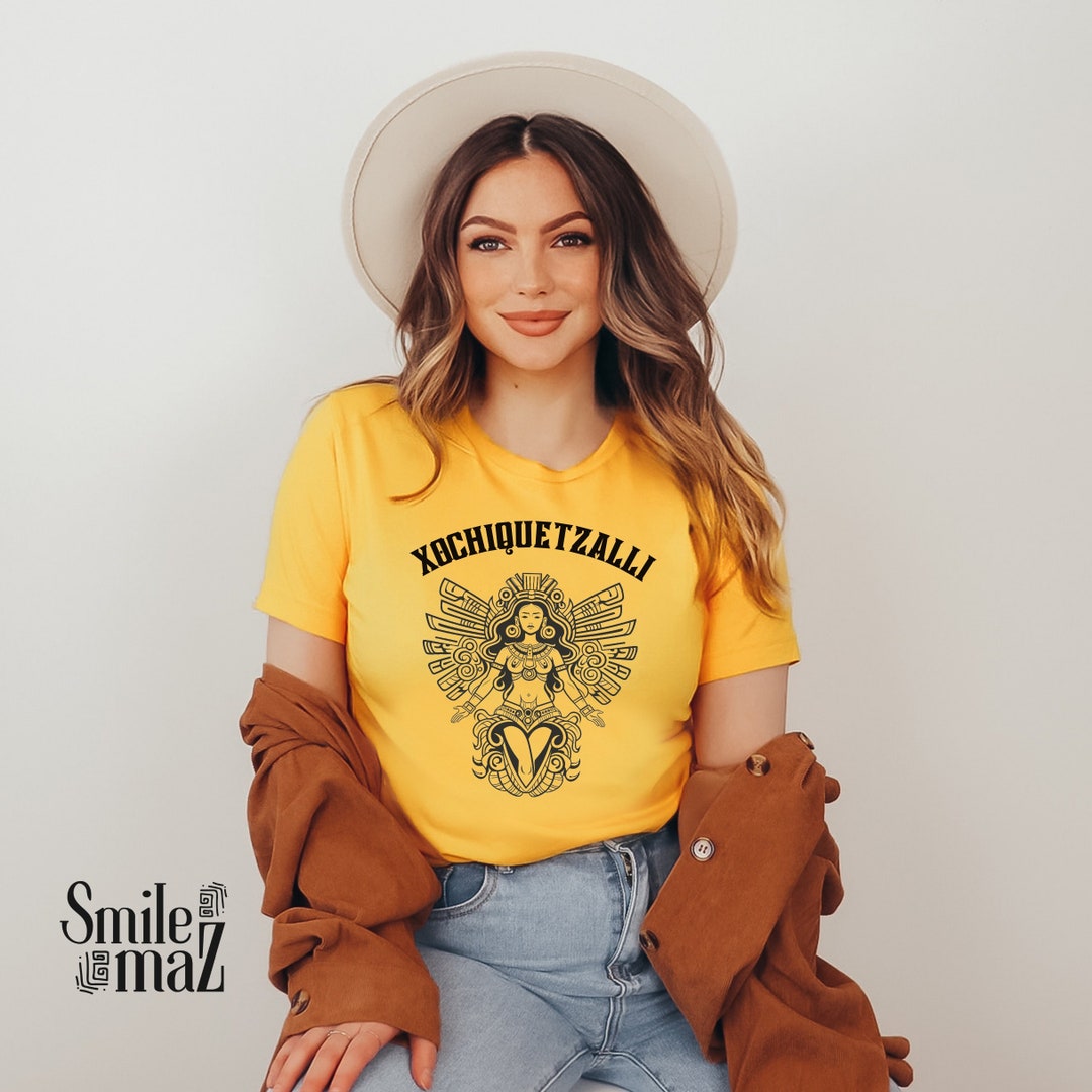 Xochiquetzalli Aztec Goddess of Fertility Shirt | Gift for Her ...