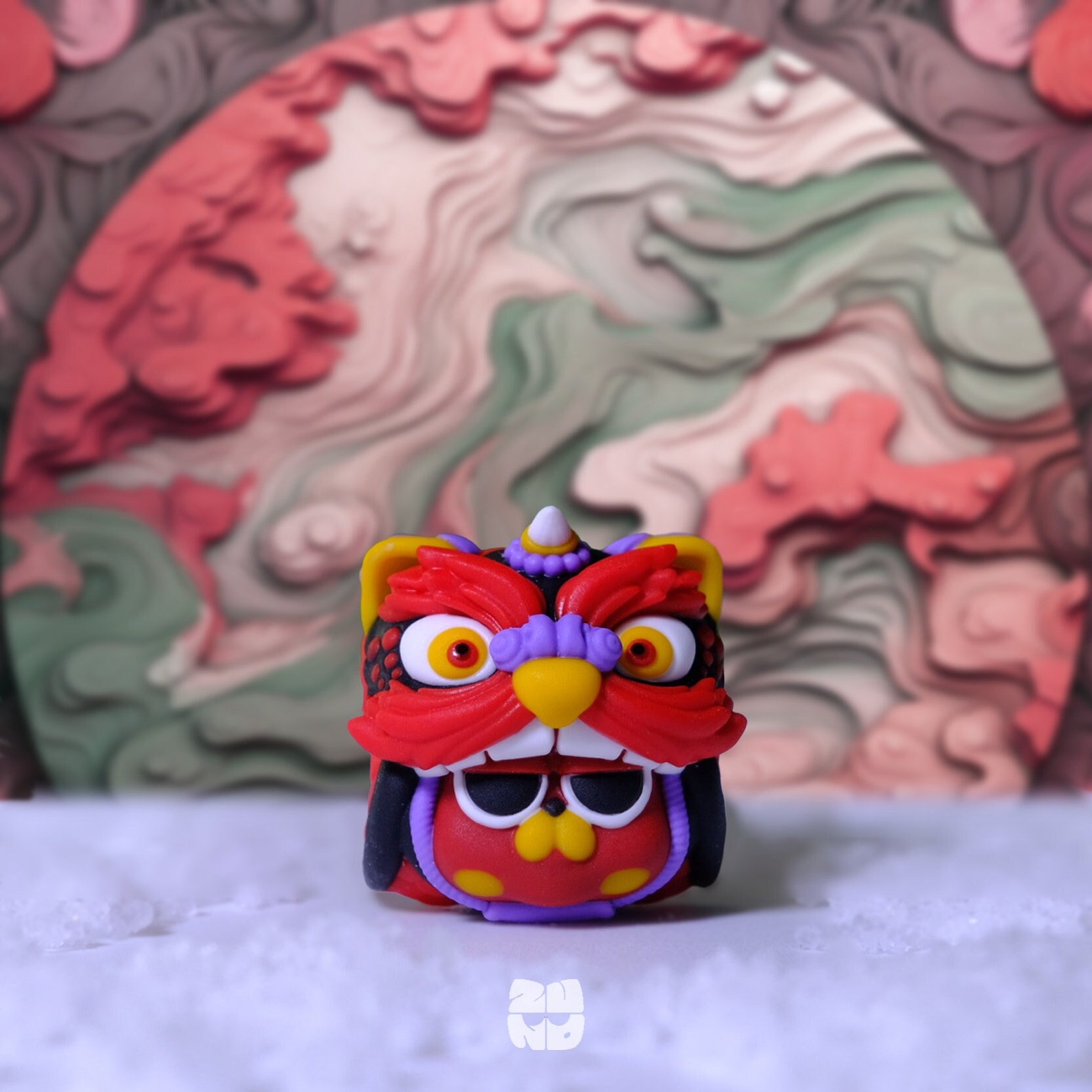 Zuno Lion Dance - Artisan Keycap - Etsy