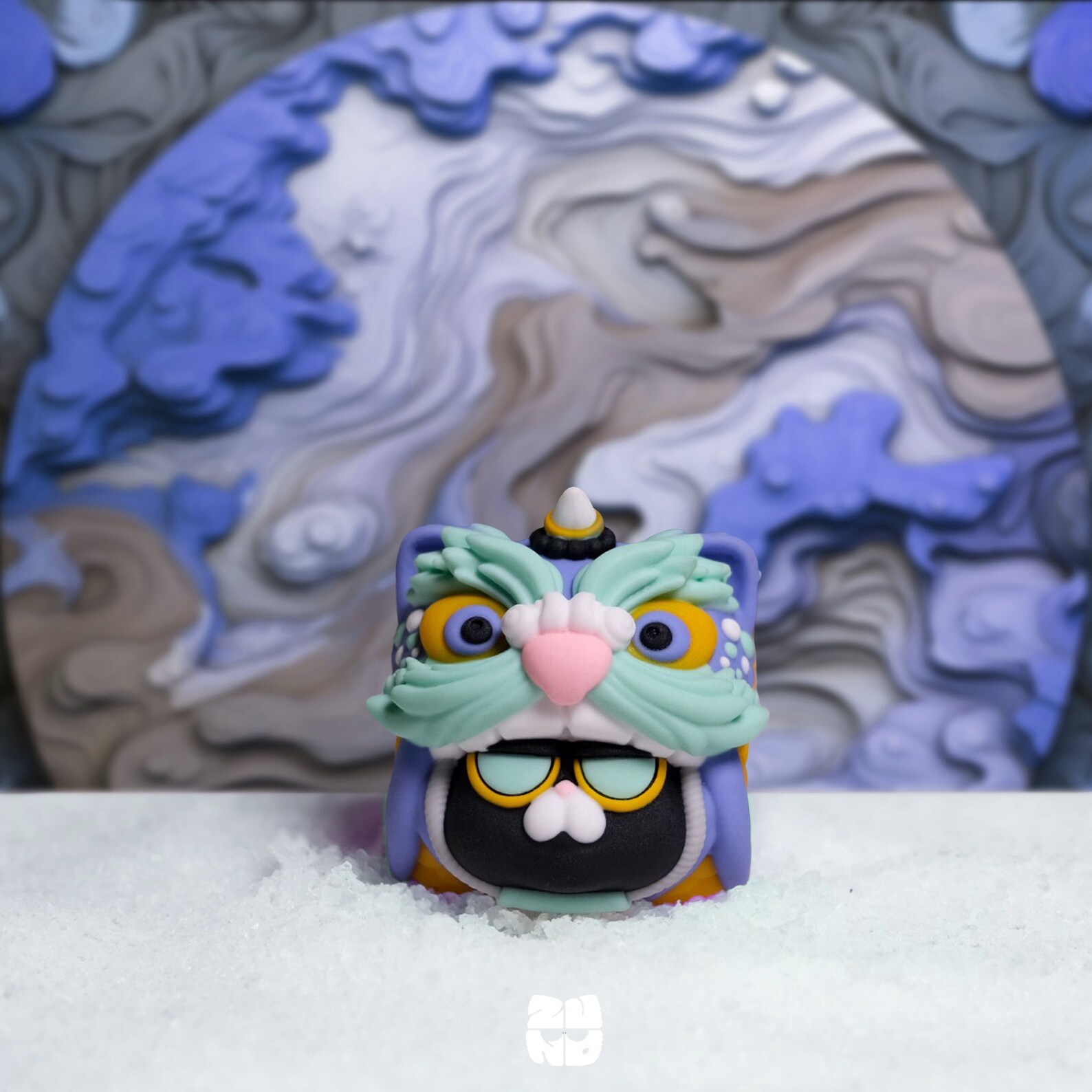 Zuno Lion Dance - Artisan Keycap - Etsy