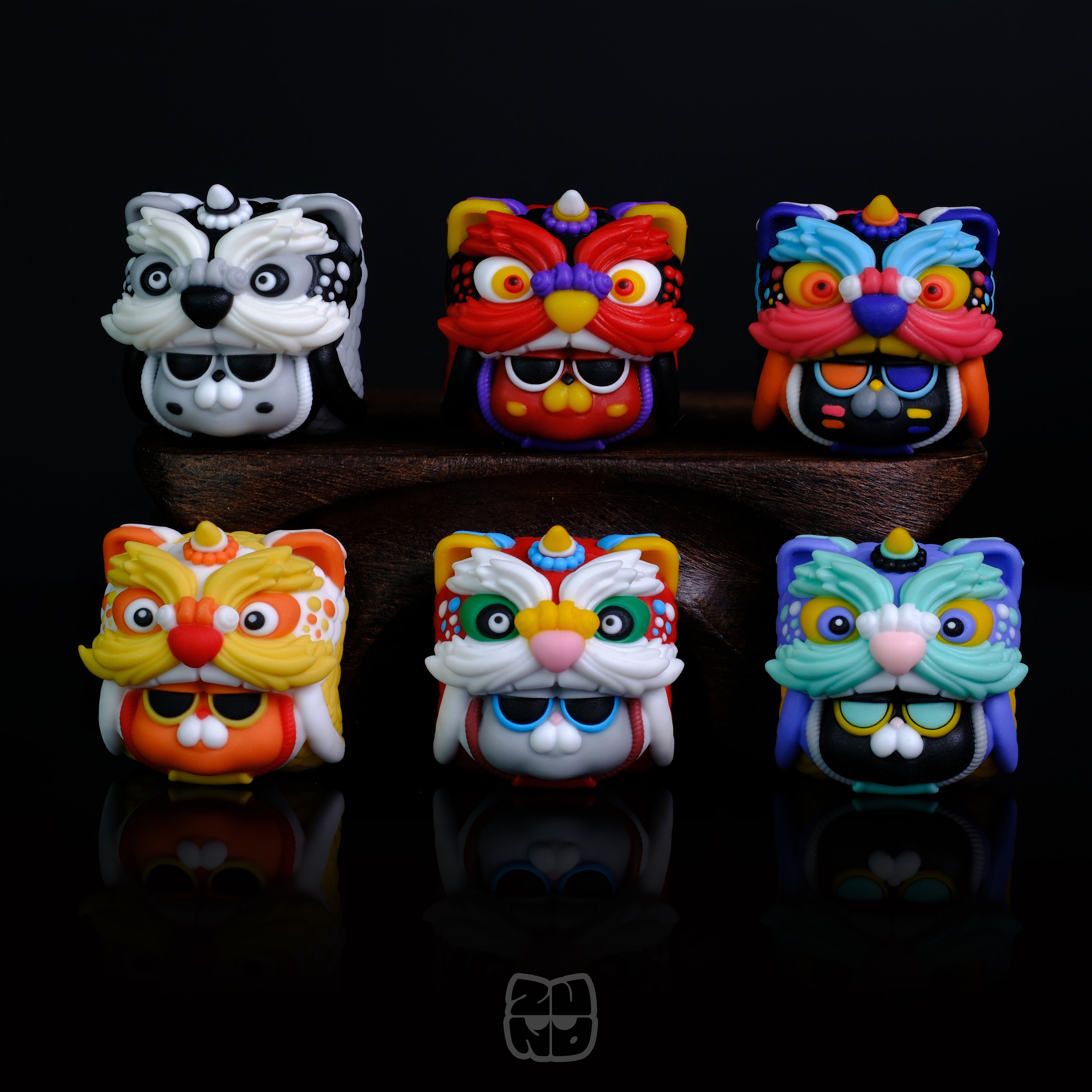 Zuno Lion Dance - Artisan Keycap - Etsy