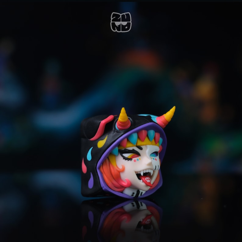 Artisan Keycap Succubus Mictlan - Etsy