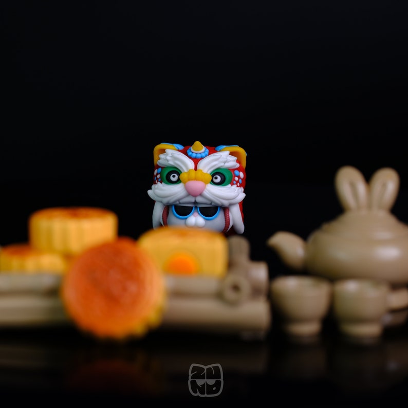 Zuno Lion Dance - Artisan Keycap - Etsy