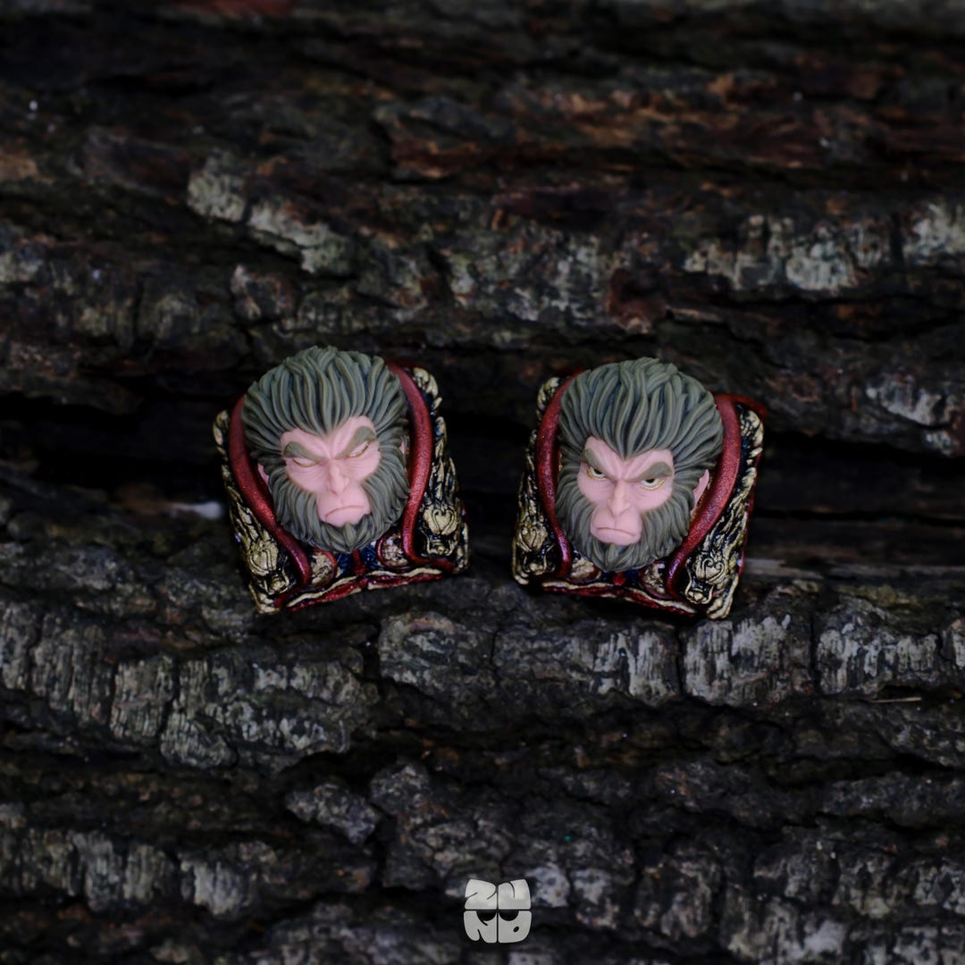 Artisan Keycap - Black Myth Wukong - Monkey King - Etsy