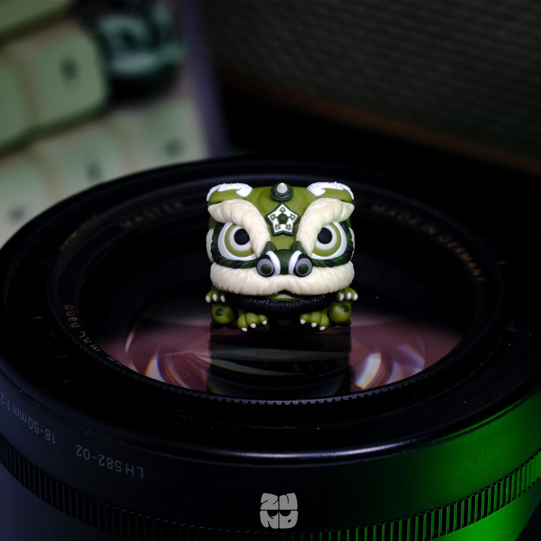 Lion Dance - Artisan Keycap - Etsy