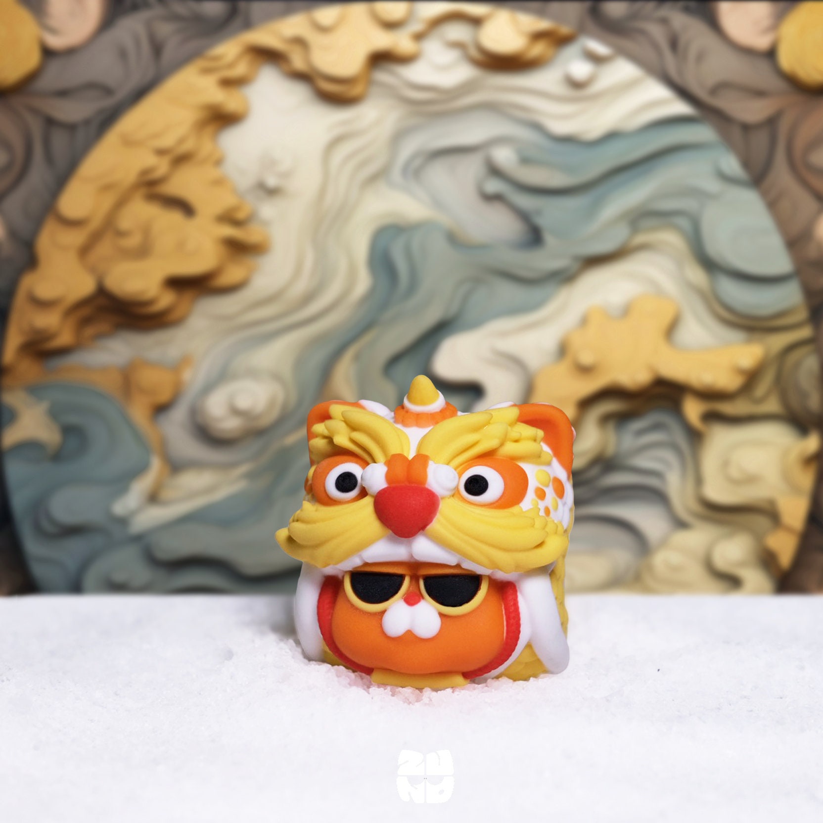 Zuno Lion Dance - Artisan Keycap - Etsy