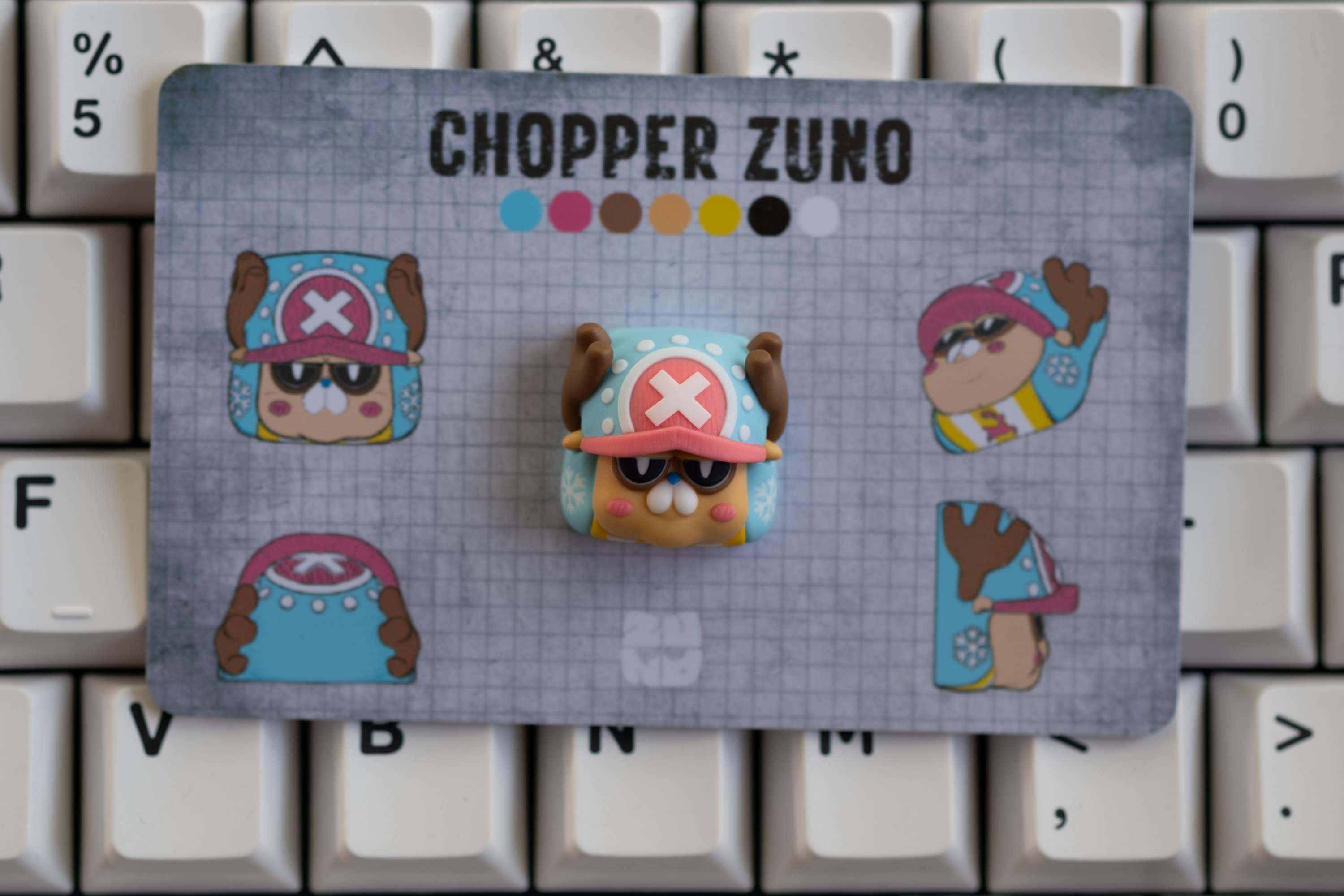 Artisan Keycap Chopper Zuno - Etsy