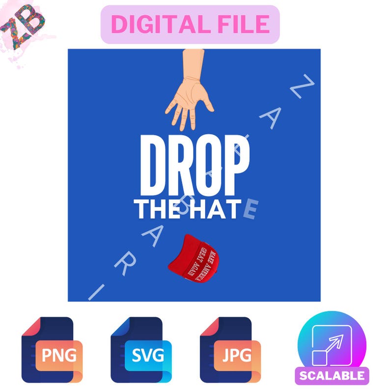 Drop the Hate PNG, JPG, SVG High Quality Downloadable Files Kamala ...