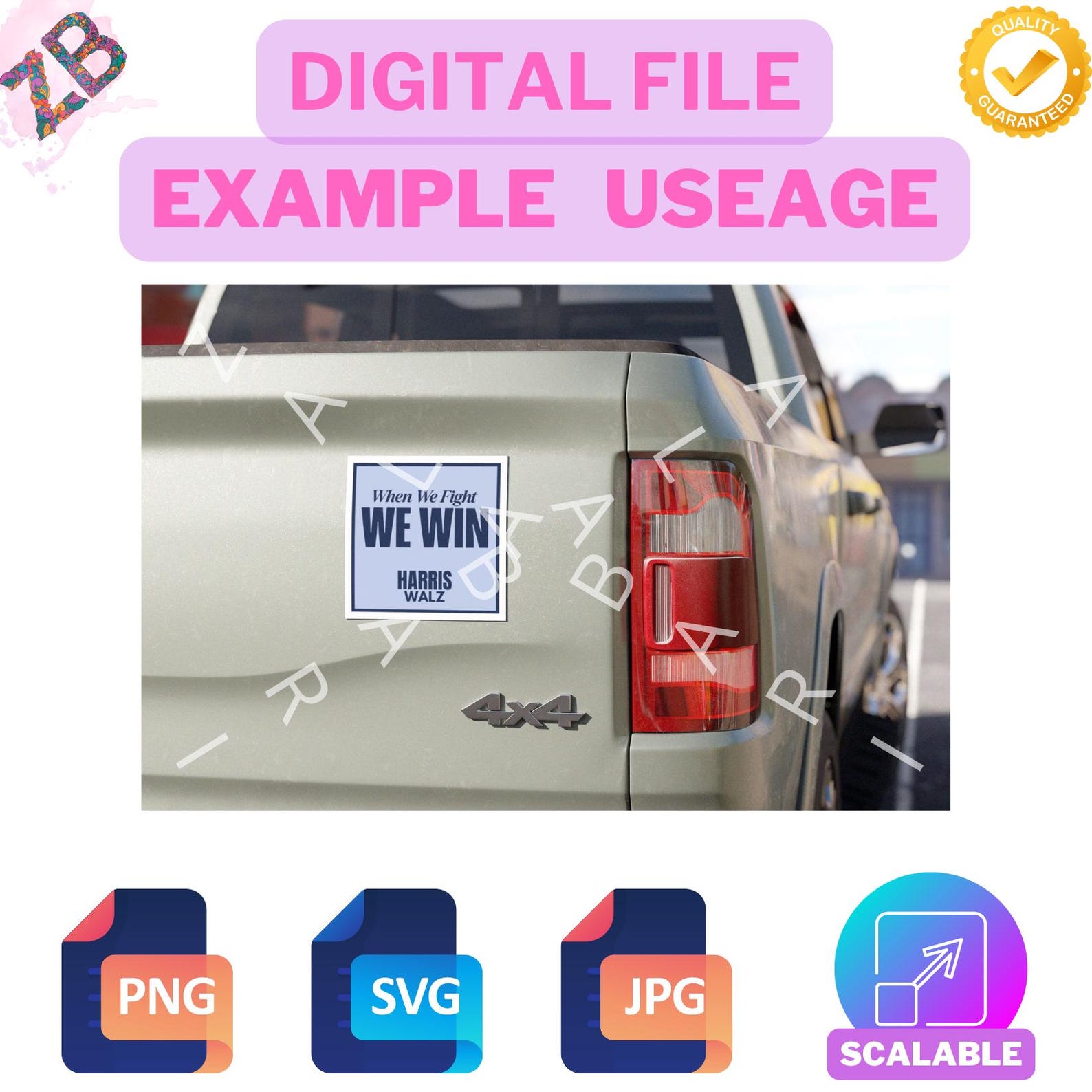 When We Fight We Win Png Svg Jpg | High Quality Digital Download ...