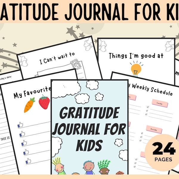 Gratitude Journal - Etsy