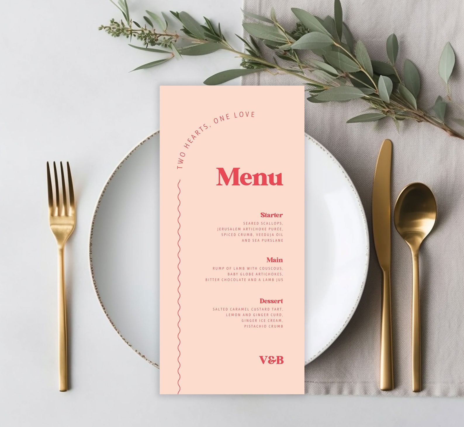 Arch Wedding Menu Instant Download Editable Corjl Digital Template UK ...
