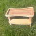Handcrafted Cedar Picnic Table (mini) - Fully Assembled - Bird Ground ...
