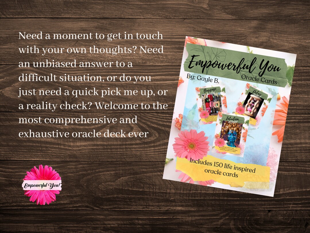 Empowerful You Oracle Deck - Etsy