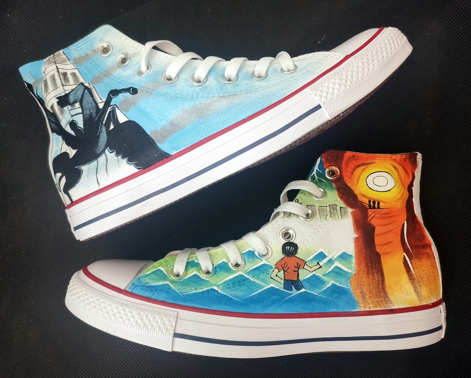 Custom Shoes Percy Jackson Heroes of Olympus - Etsy