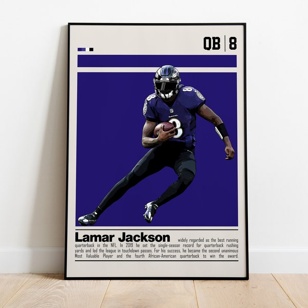 Lamar Jackson - Etsy