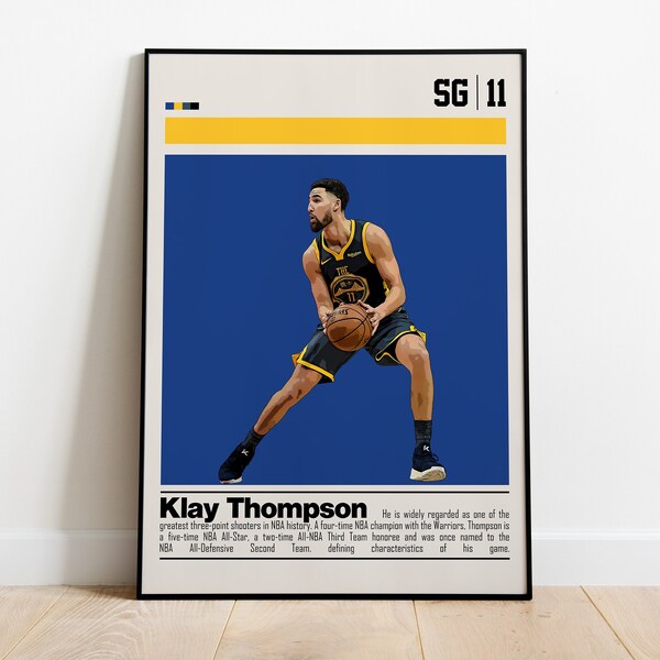 Klay Thompson - Etsy