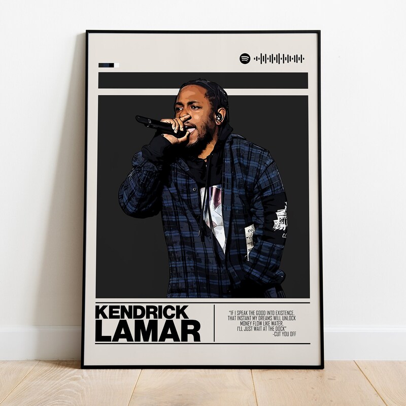 Kendrick Lamar Poster - Etsy