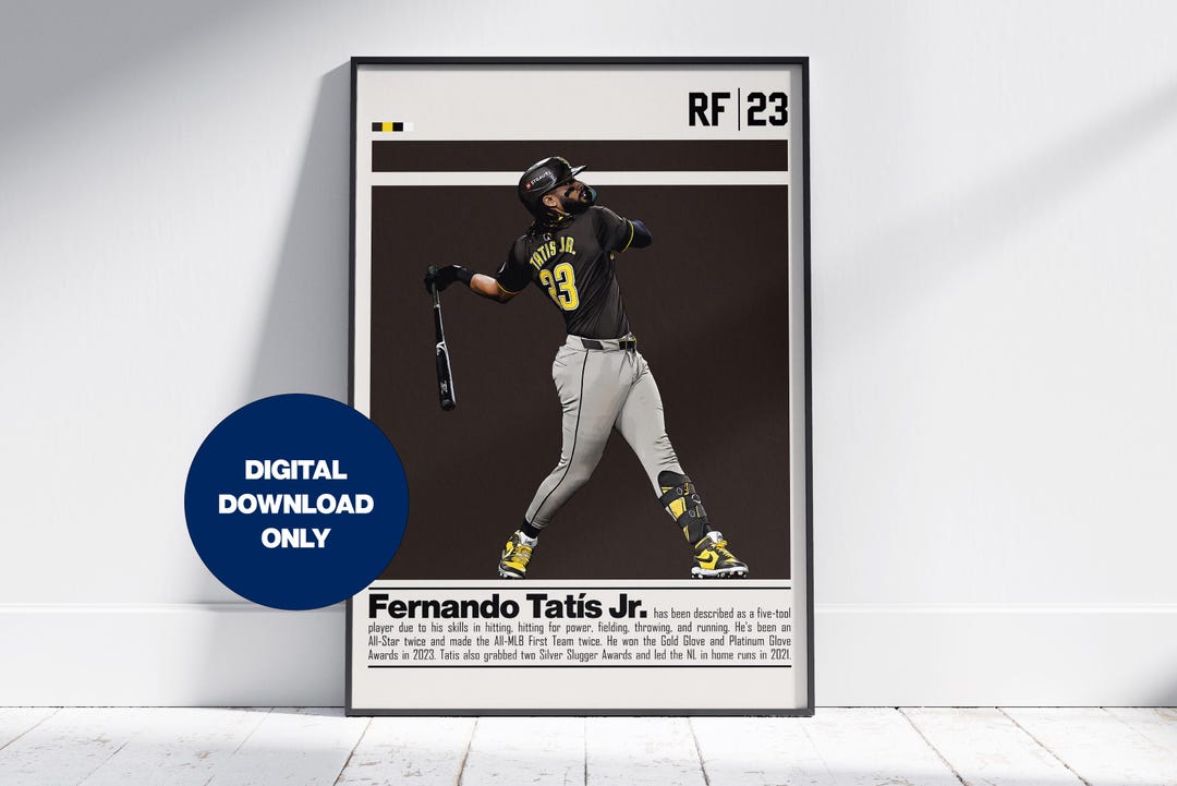 Fernando Tatis Jr Poster Digital Download Printable Wall Art for ...