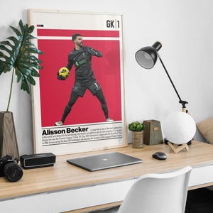 Allison Becker Digital Poster for Sports Fan Wall Art for Soccer Fans ...