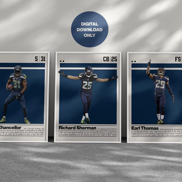 Richard Sherman - Etsy