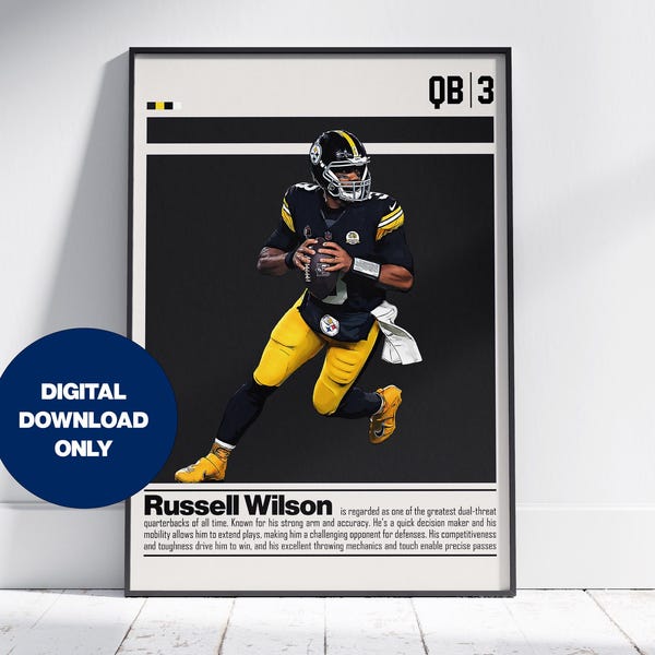 Russell Wilson - Etsy