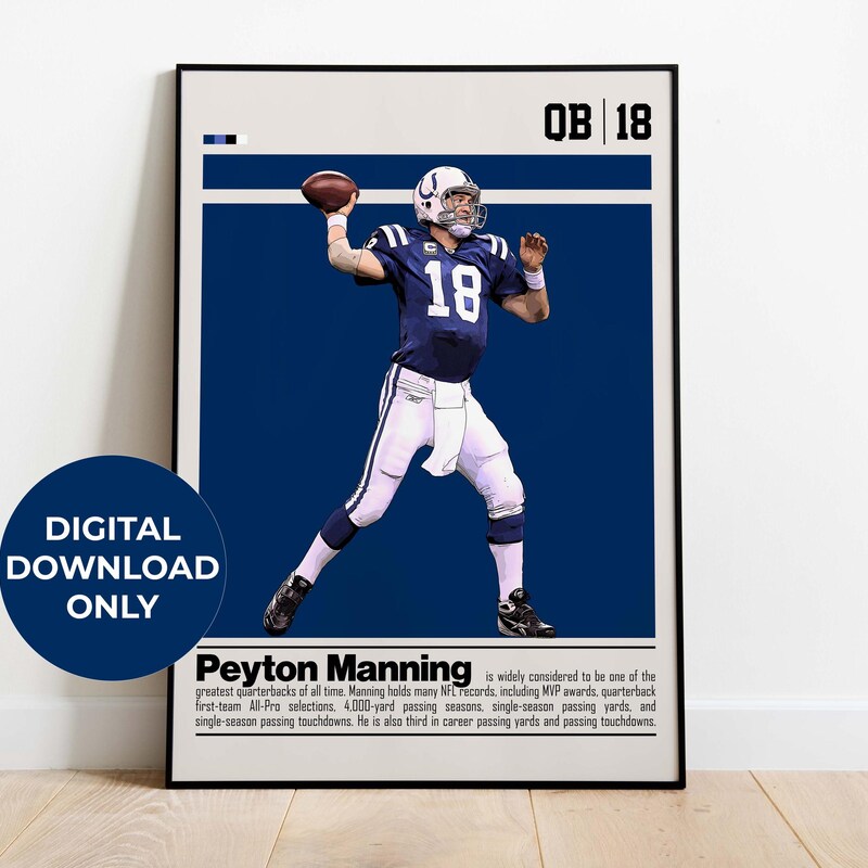 Peyton Manning - Etsy