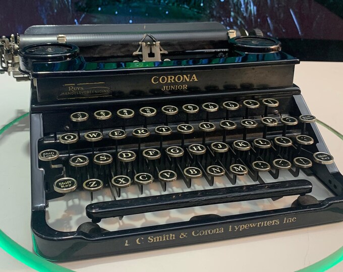 Precious Smith Corona Junior Typewriter 1936. Model 1FJ - Etsy