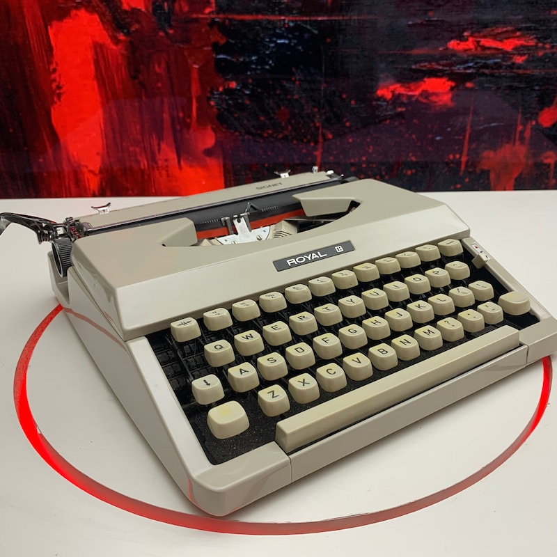 Modern Typewriter - Etsy