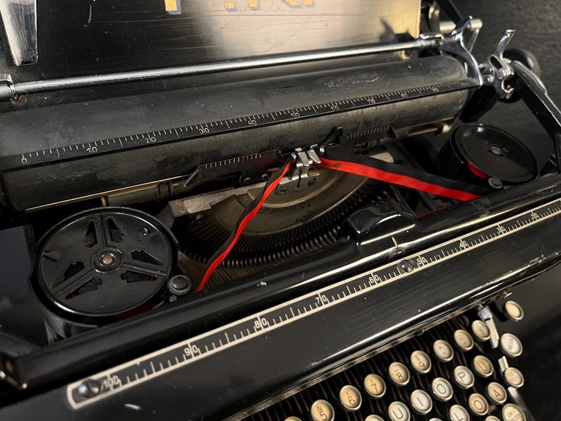 F.K. Model A Vintage Polish Typewriter, QWERTZ, 1925 Functional ...