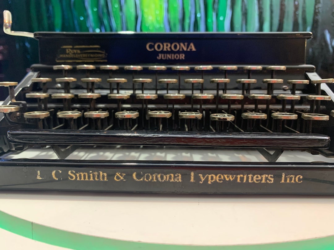 Precious Smith Corona Junior Typewriter 1936. Model 1FJ - Etsy