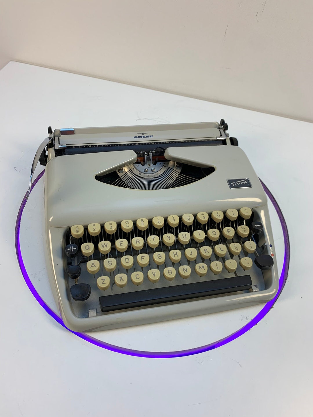 Vintage Adler Tippa Typewriter, 70's Retro Design Award Winning ...