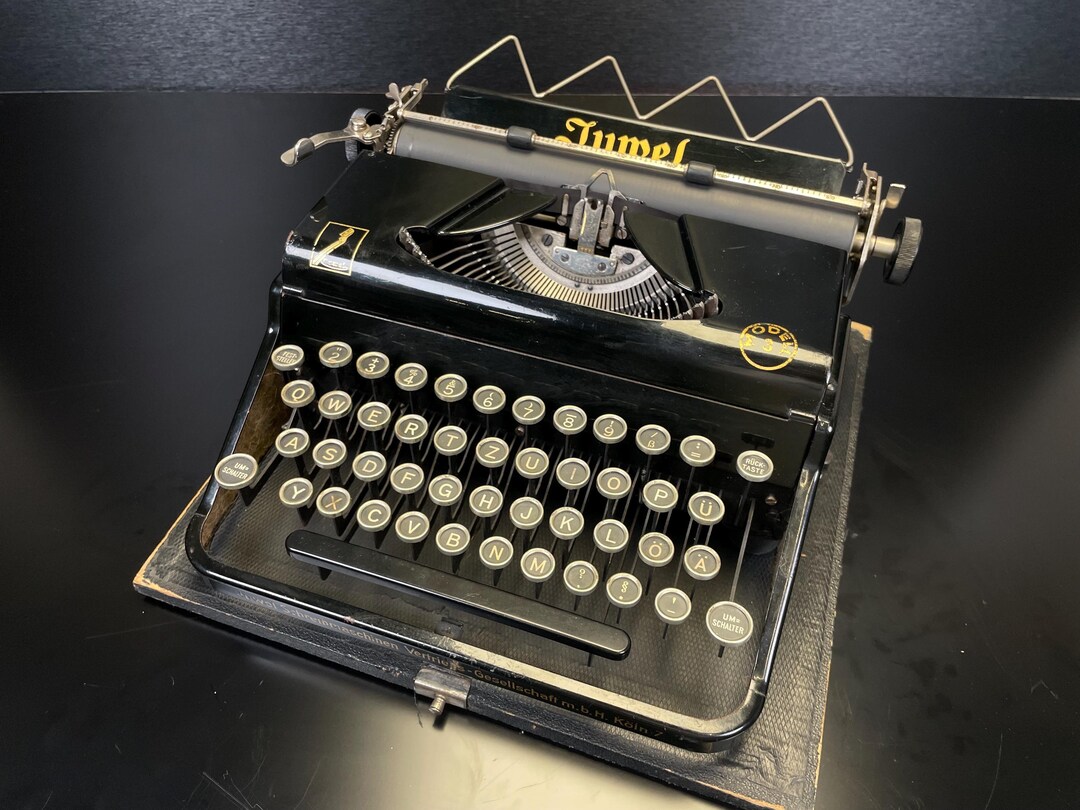 Juwel Model 3 Typewriter, Year 1936, (serial No. 10453), Fully ...
