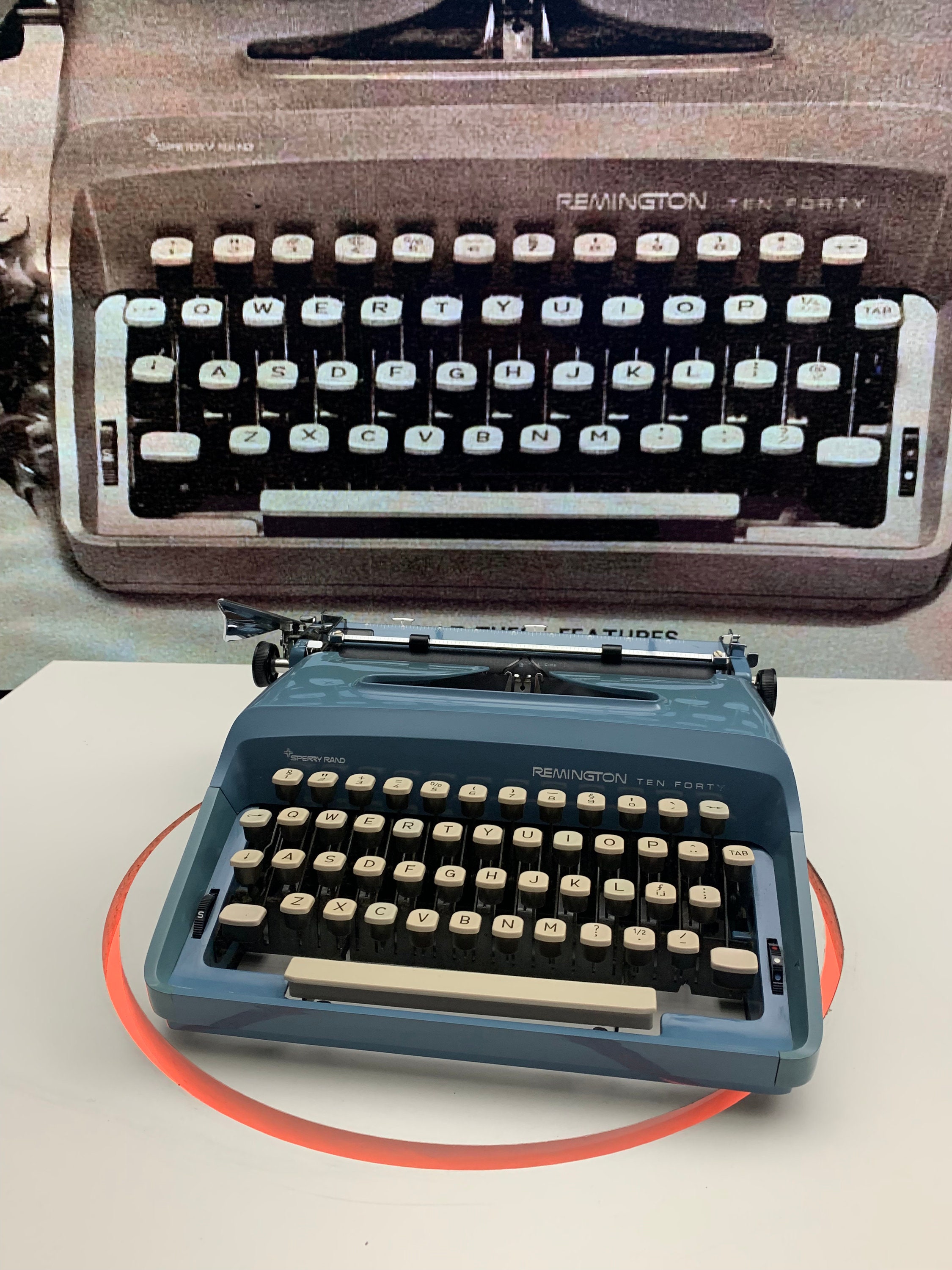 Precious Remington Ten Forty Working Typewriter - Etsy