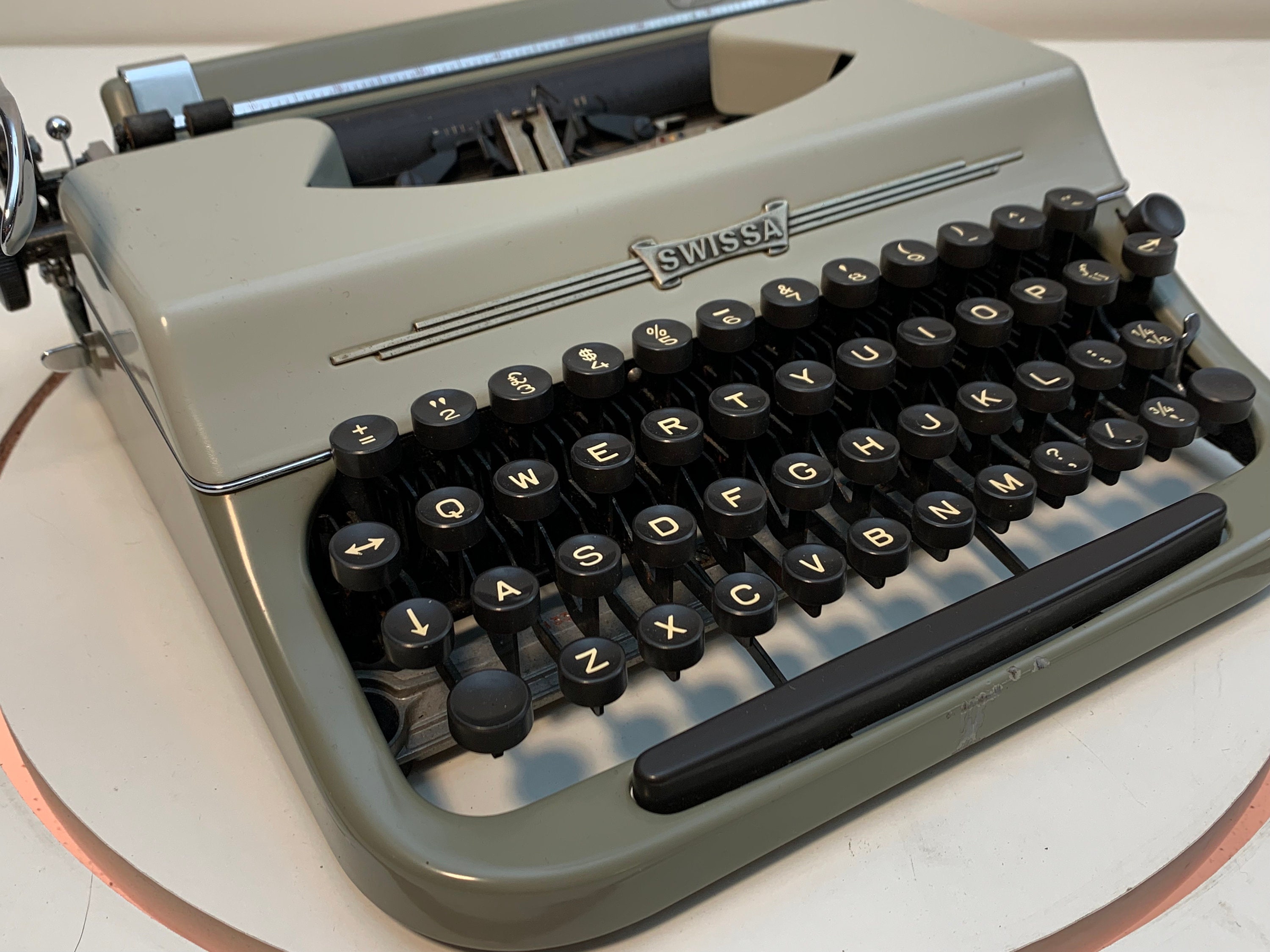 Rare Swissa Junior Typewriter Vintage Elegance, Serial No. 133922 1958 ...