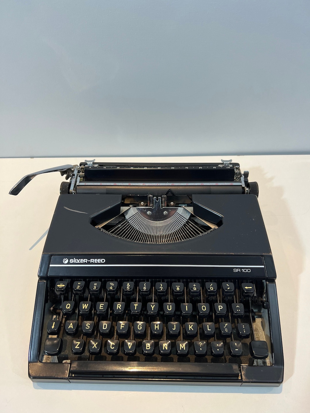 Vintage Silver Reed Typewriter, Beautiful Full Functional All Metal ...