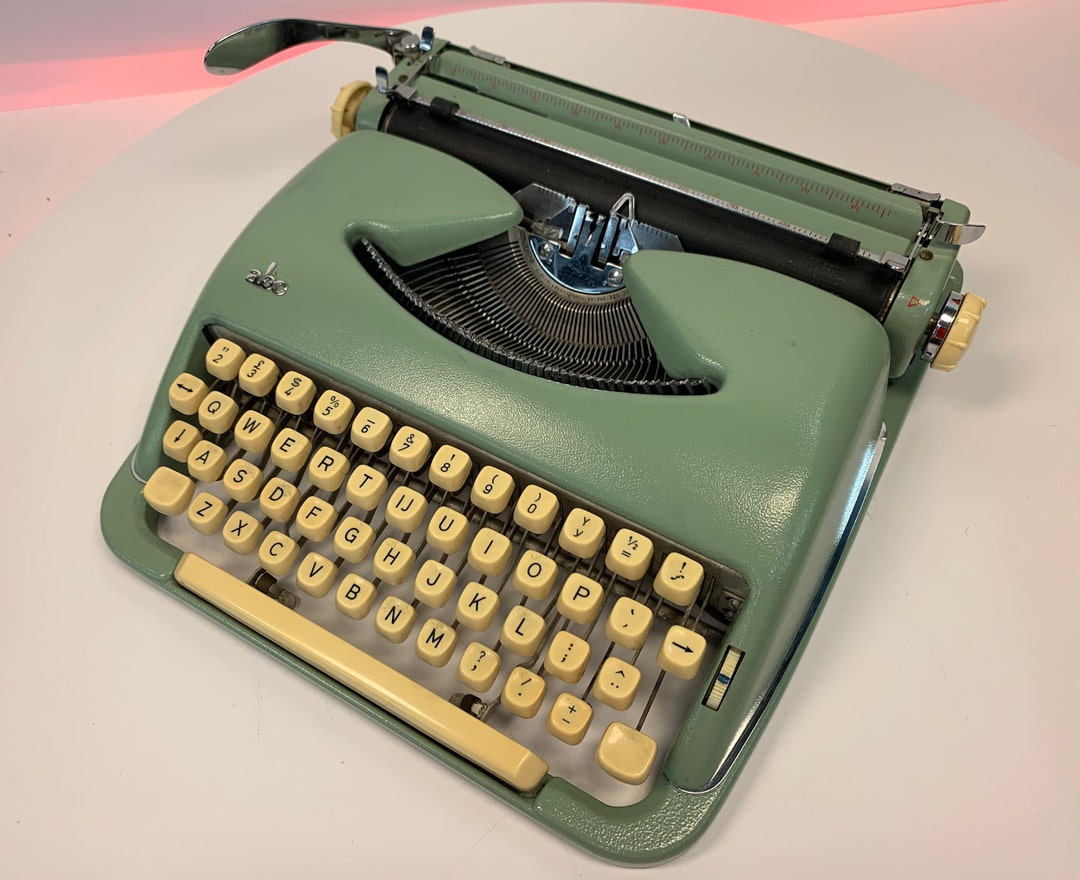 Vintage Stunning Design ABC Typewriter, 1963 High Quality German ...