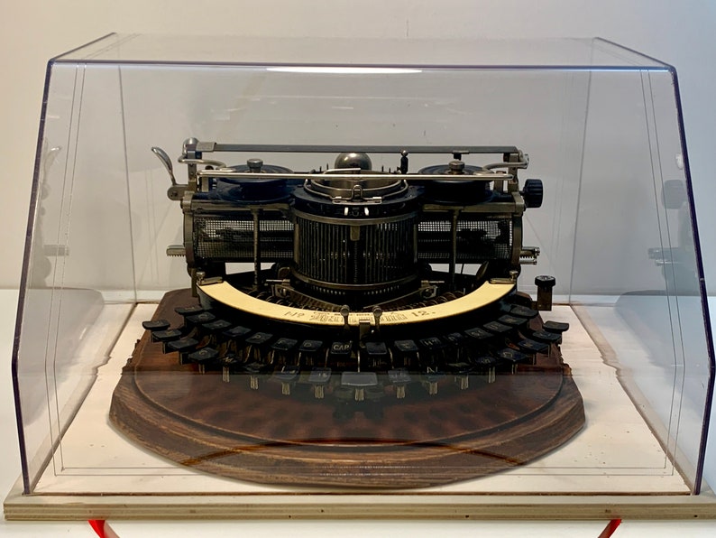 Vintage-era Inspired Transparent Typewriter Cover Dust Protection With ...