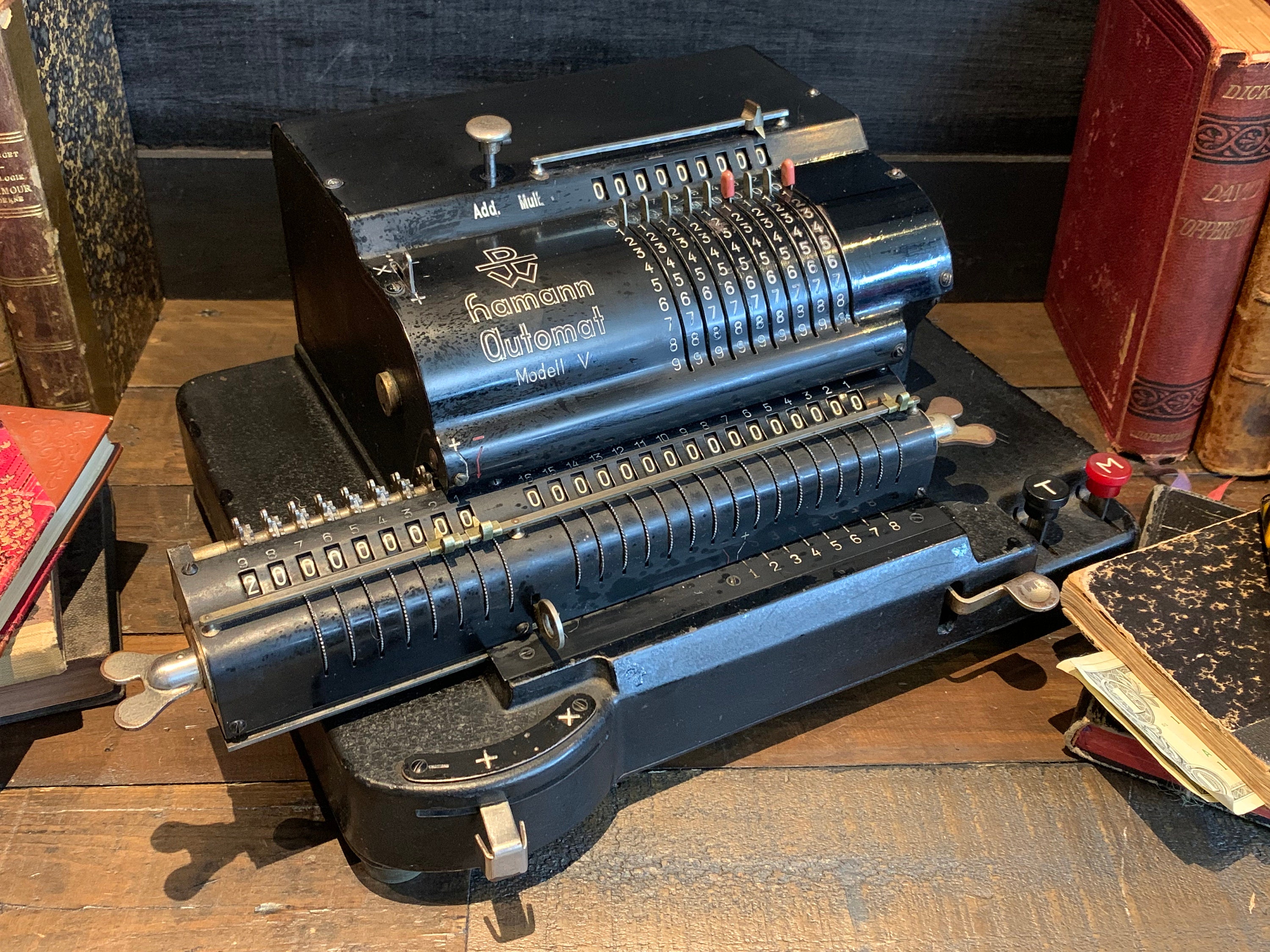 Rare Hamann Automat Modell. V Calculator. Approx. 1938 - Etsy Australia