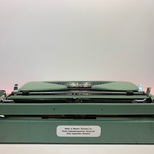 Vintage Stunning Design ABC Typewriter, 1963 High Quality German ...