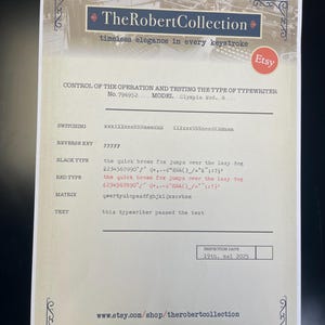 Olympia Model 8 Antique Desktop Typewriter, (serial No. 796952 ...