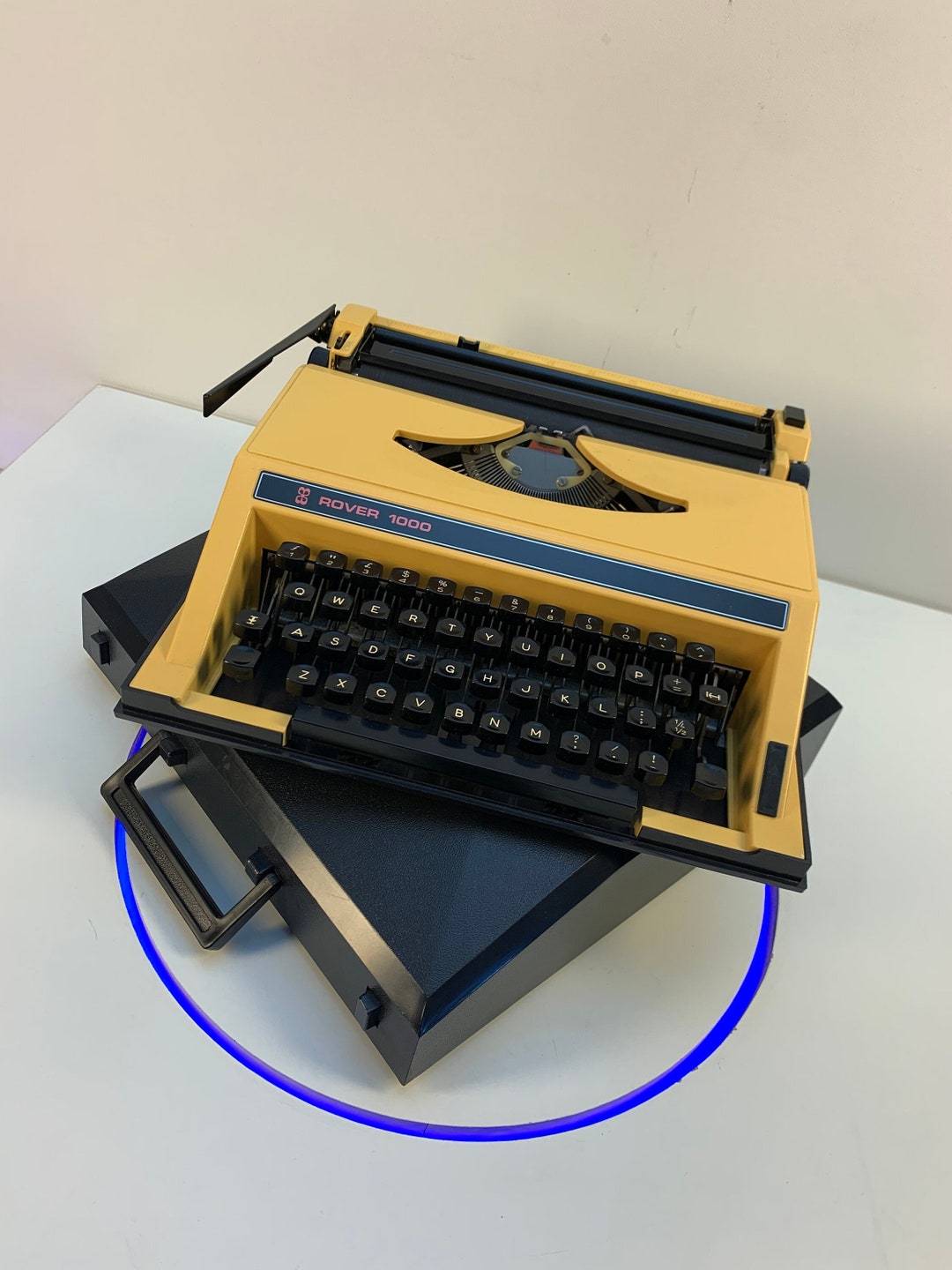 1974 Vintage Rover 1000 Typewriter, 70's Modern Retro Design Typing ...