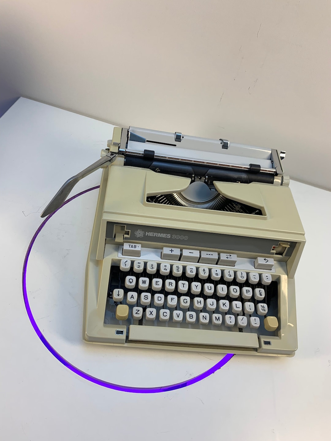 Vintage Hermes 3000 Typewriter, Swiss Quality Timeless Design Retro ...