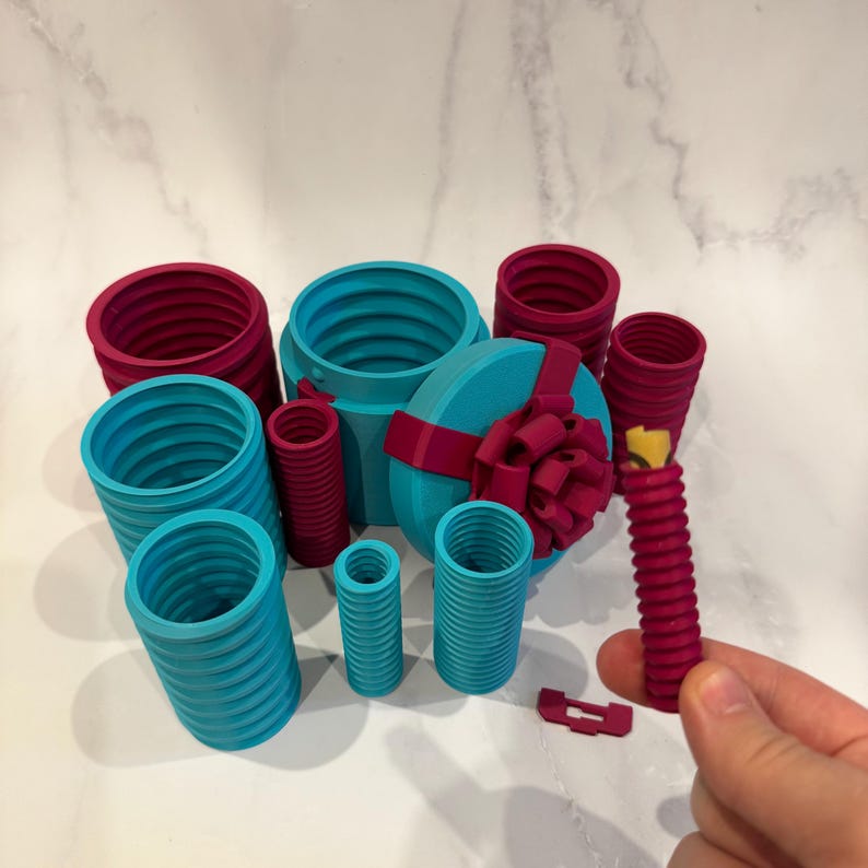 Annoying Nested Gift Box: 3D Printed 10-layer Puzzle Box - Etsy